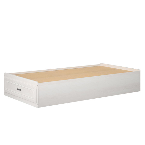 Ameriwood Home Hillview Twin Platform Bed with Storage Drawer, Ivory Oak & Reviews | Wayfair